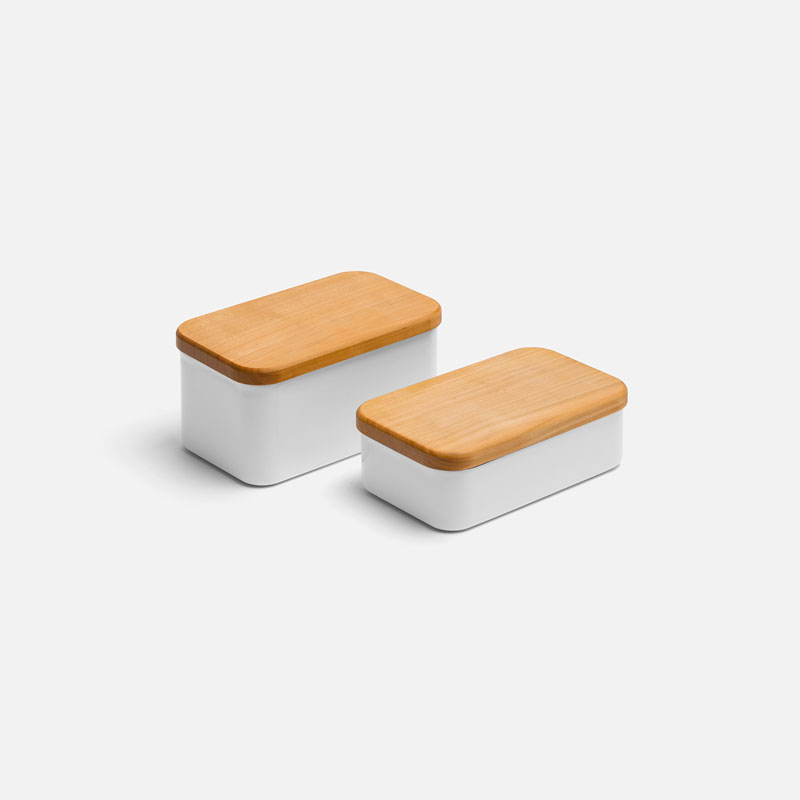 Enameled butter case M | Nanban