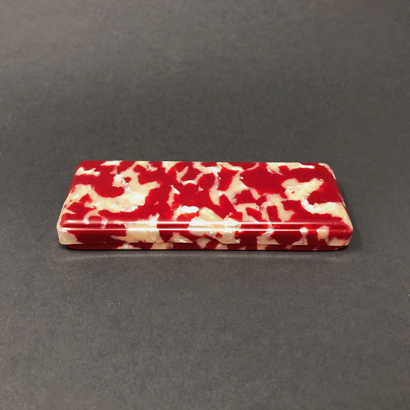 Celluloid rectangle case red | Nanban