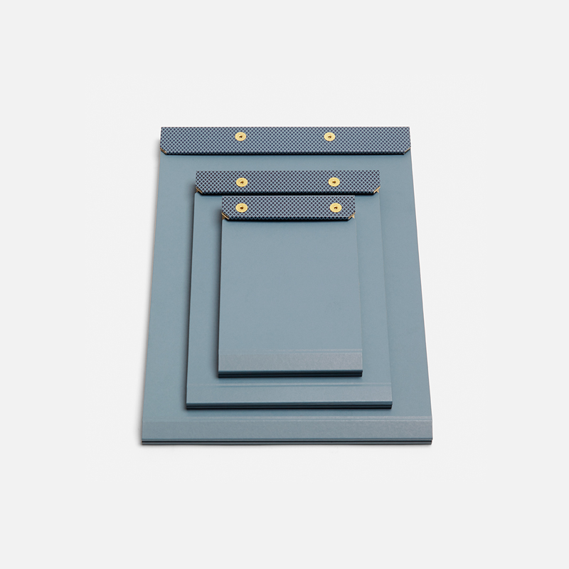 Press board snap pad A4 - blue | Nanban